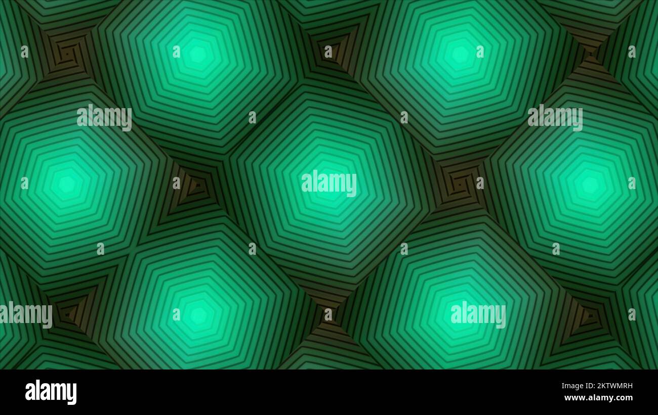 Green and orange background. Motion.Lines that hypnotize and move in ...