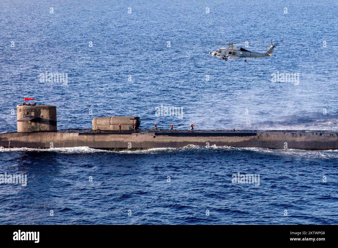 November 4, 2022 - U.S. 6th Fleet area of responsibility - An MH-60R ...