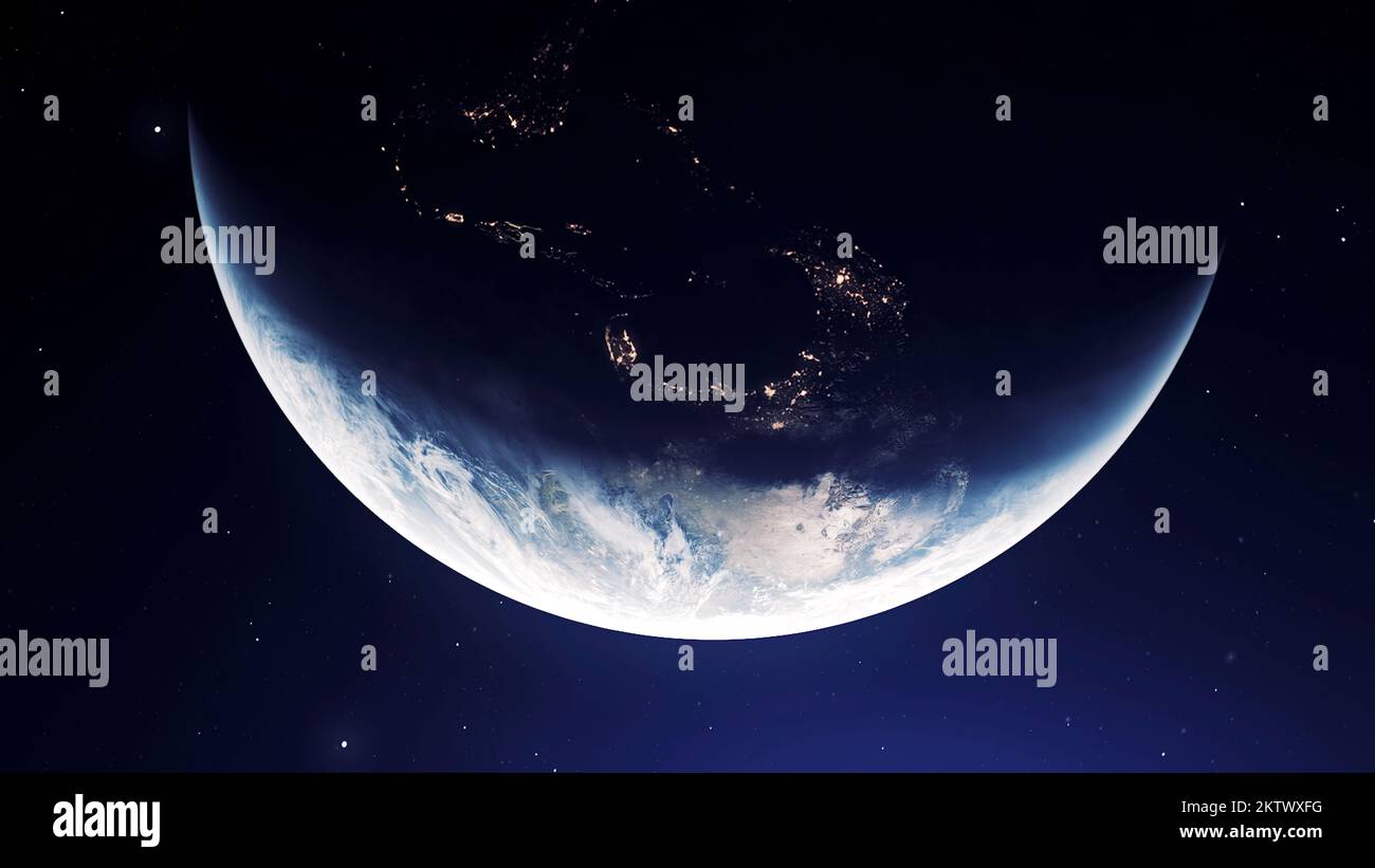 Animated earth clouds hi-res stock photography and images - Alamy