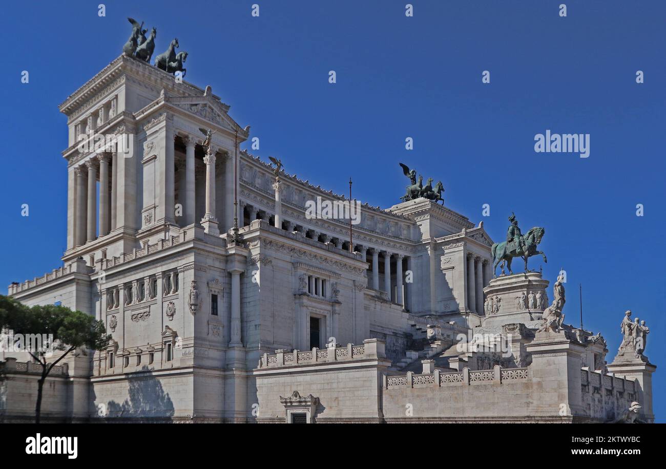 Rome.Victor Emmanuel II Monument.."Il Vittoriano".(Altar of the ...