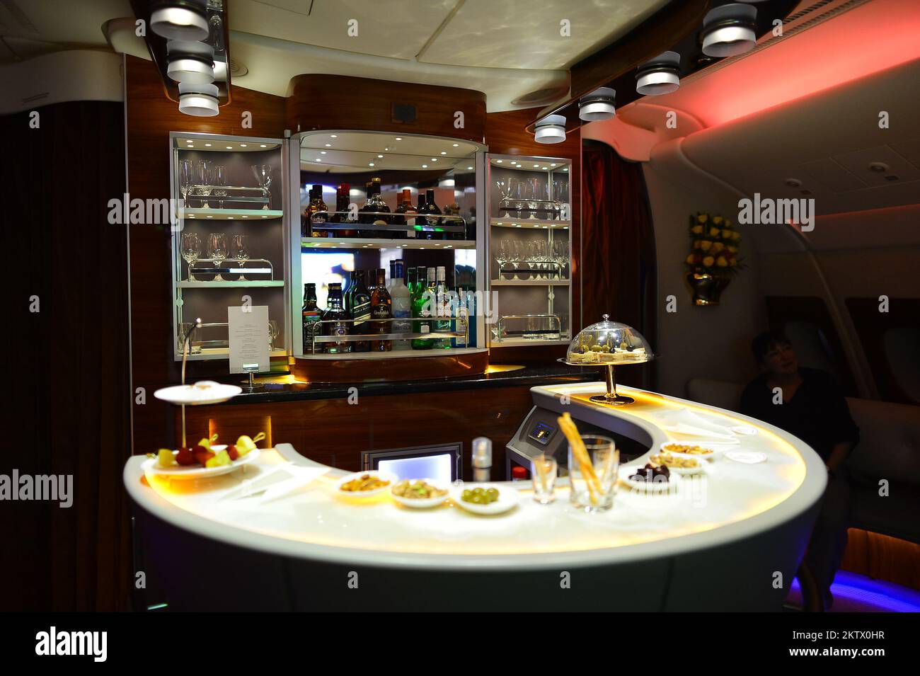 Emirates A380 First Class Bar