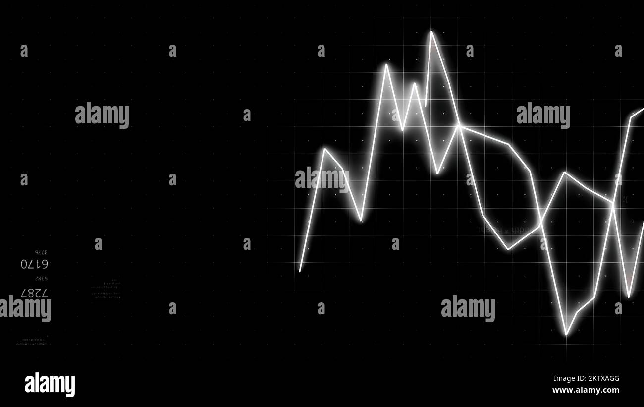 Stock market or forex trading candlestick graph in graphic design for ...
