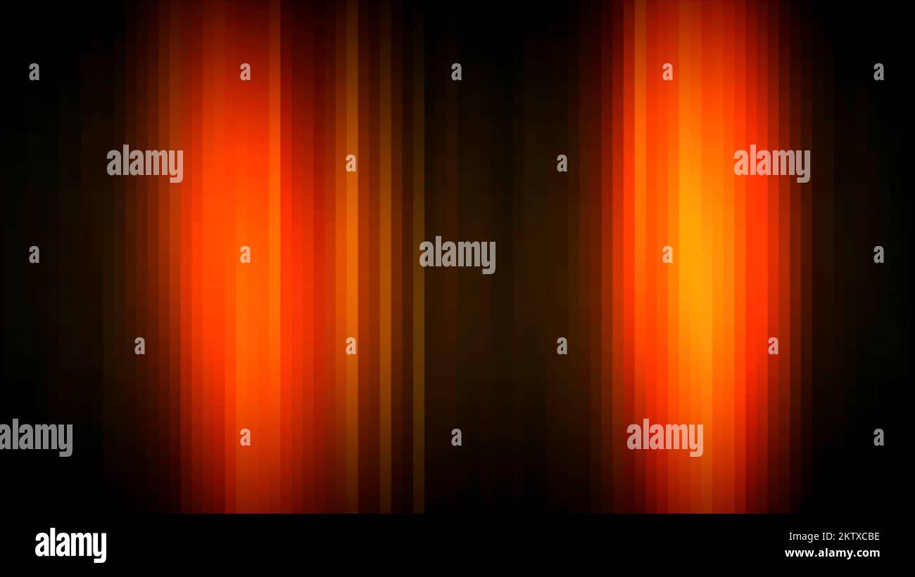 Orange lights. Motion.Dark background with bright red backlight in ...