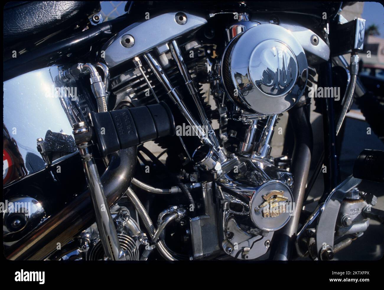 Harley davidson biker california hi-res stock photography and images ...