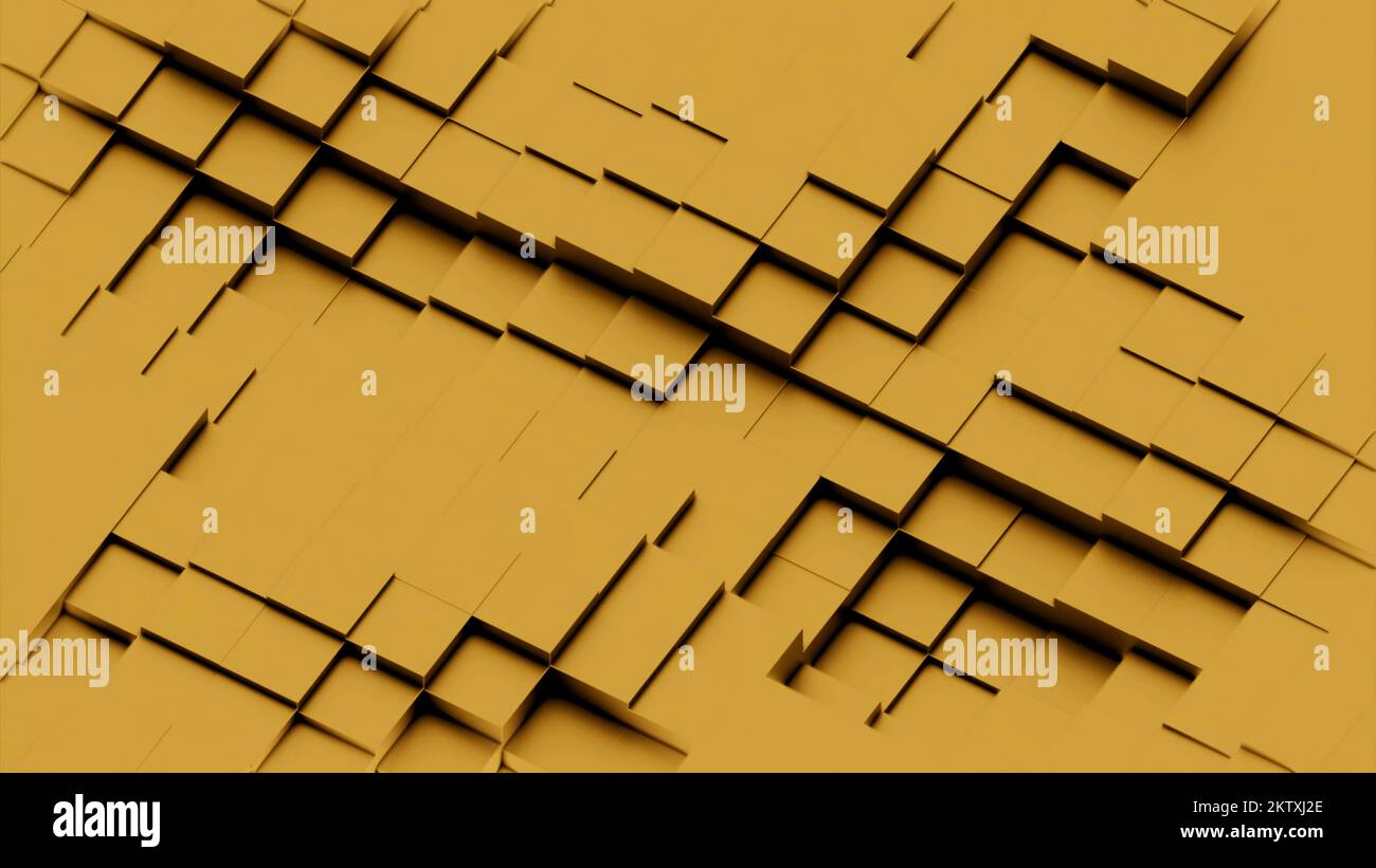 Abstract mosaic brown pattern background. Design. Moving square shaped ...