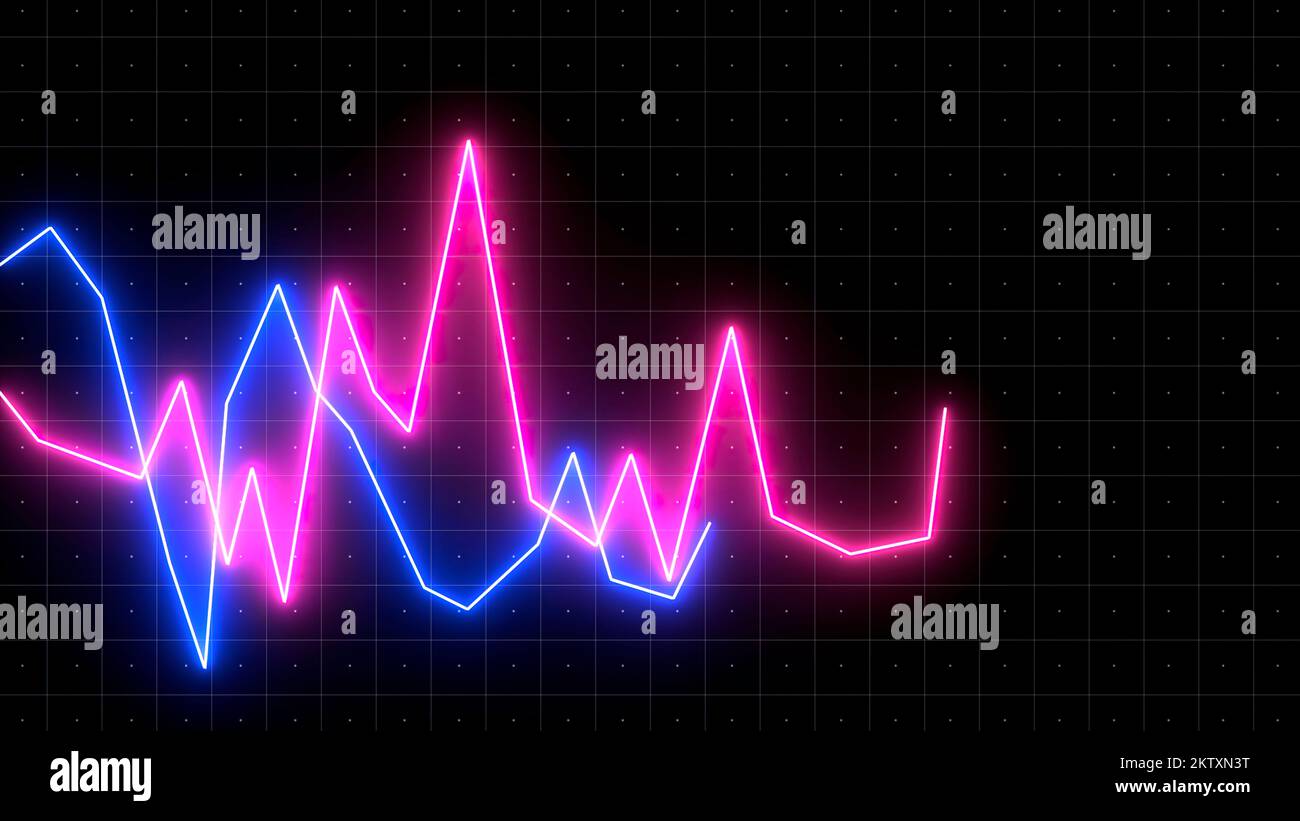 Blue background candlestick chart animation hi-res stock photography ...
