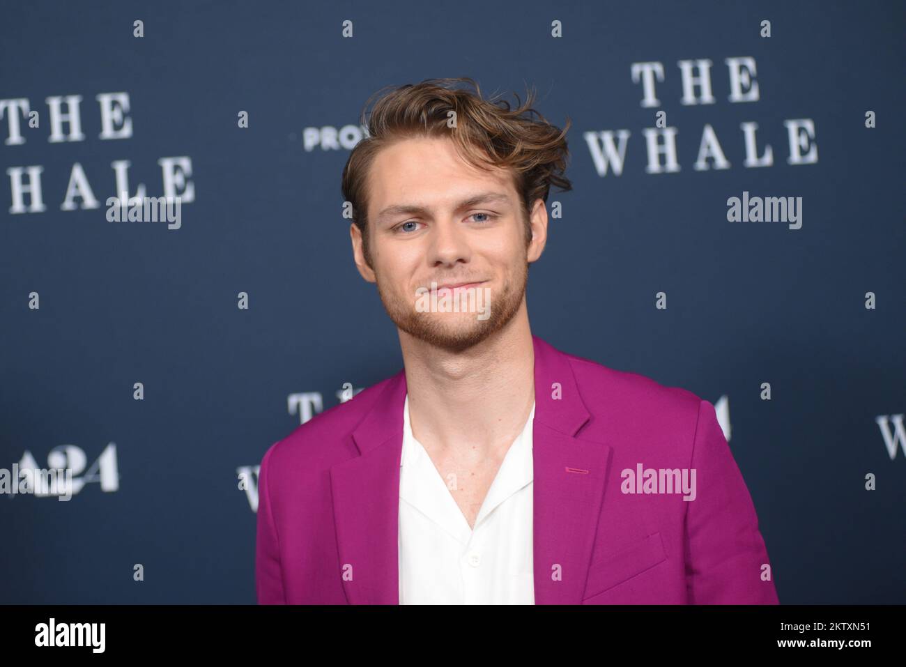 New York, NY, on November 29, 2022. Ty Simpkins attends 'The Whale ...