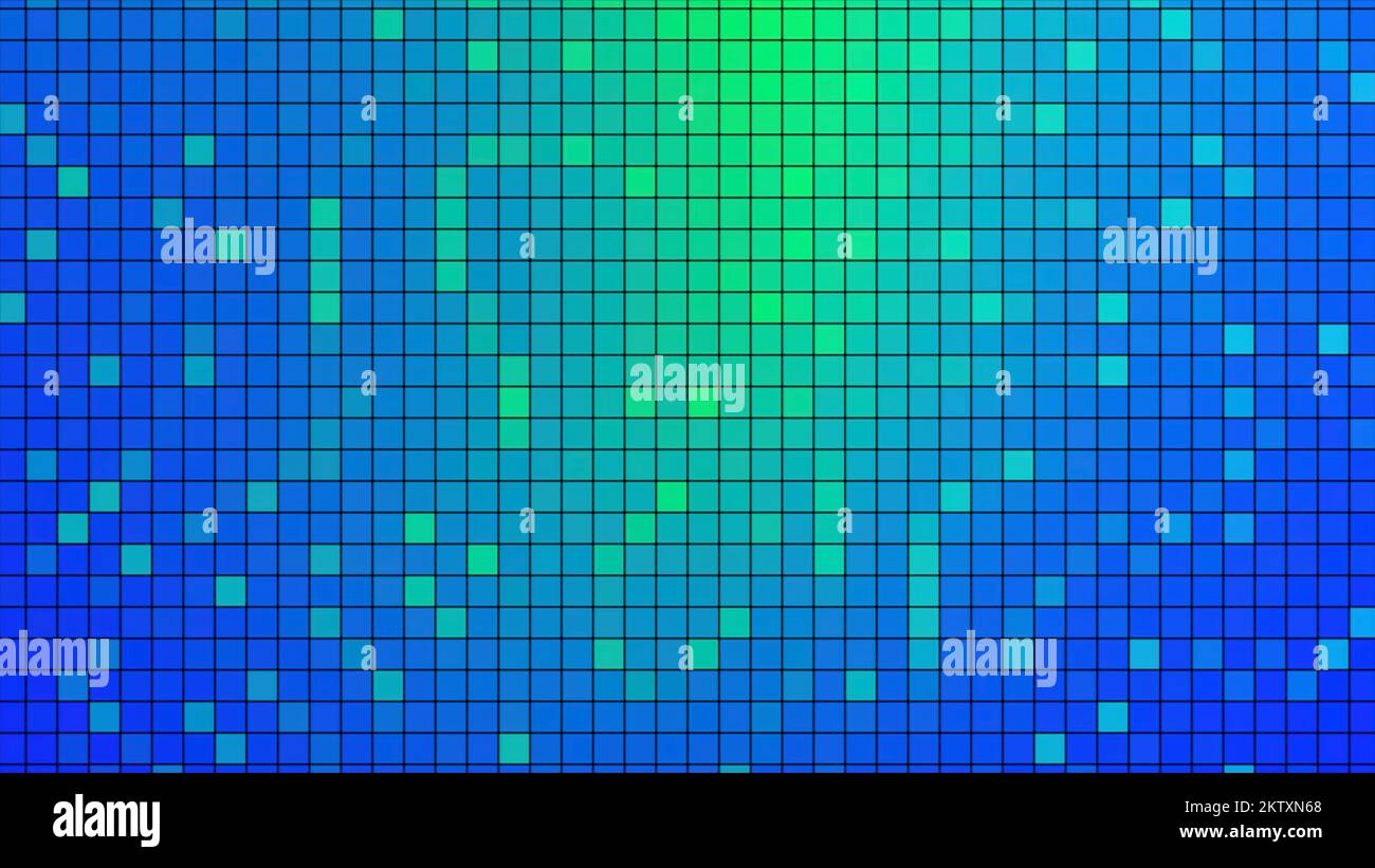 Abstract pixelated background of a colorful screen with glitch effect ...