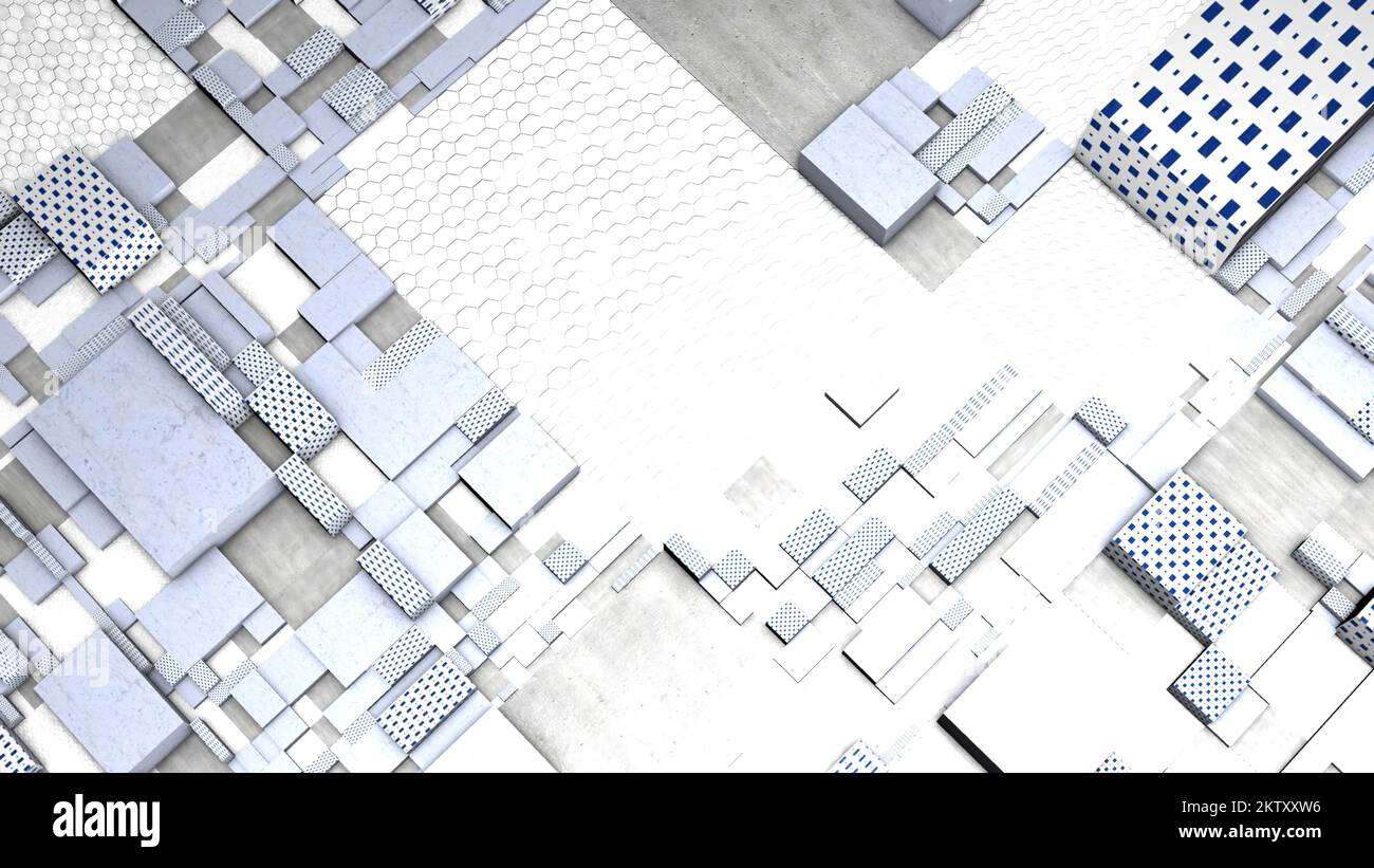 Digital loop animation colored figures hi-res stock photography and ...