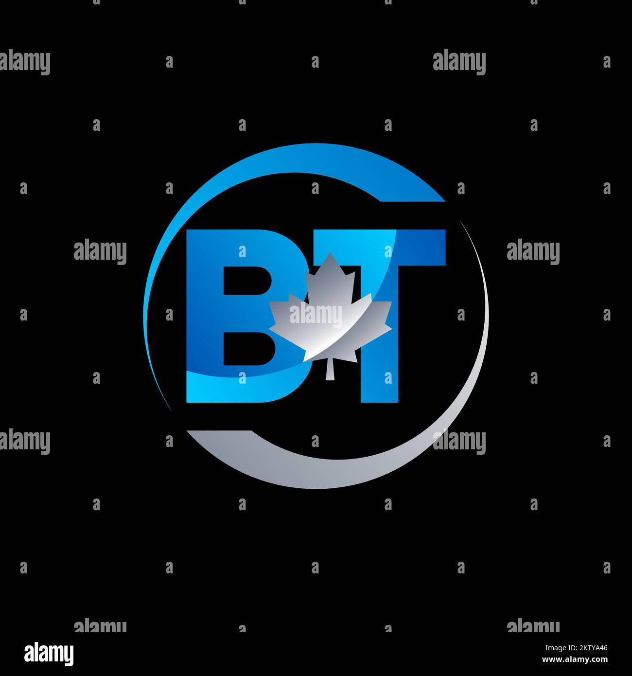 Maple leaf logo Stock Vector Images - Alamy