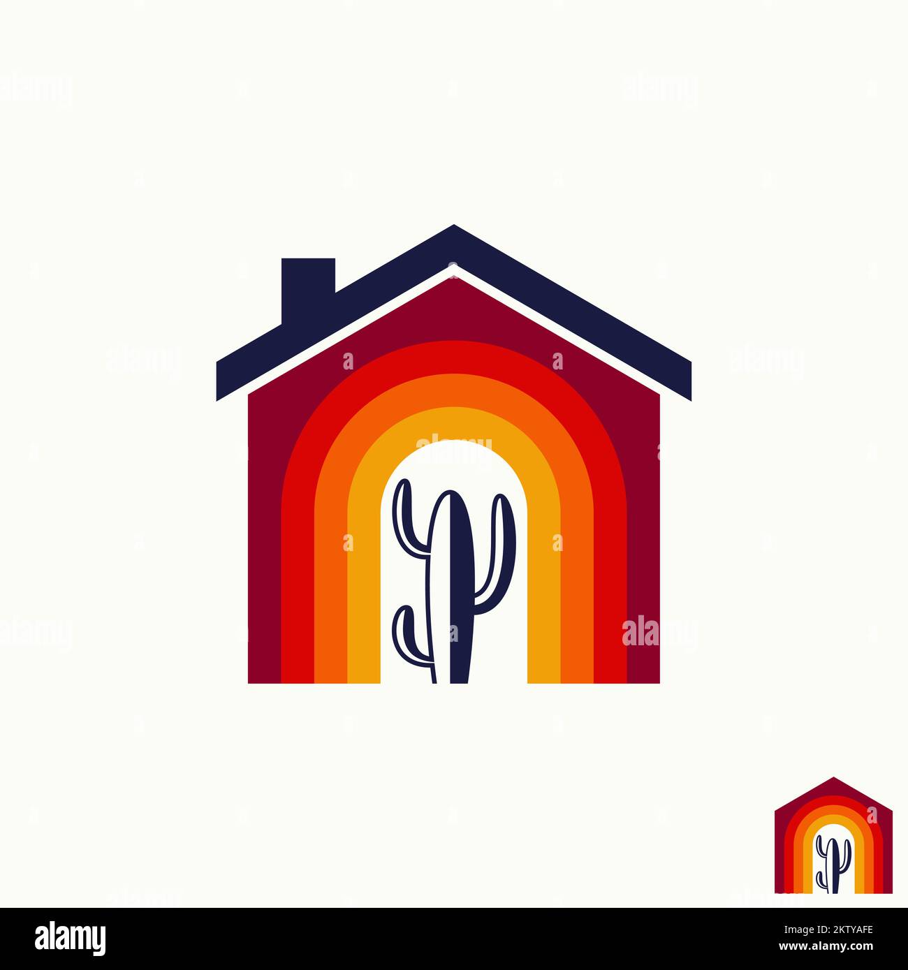 Spring cactus icon Cut Out Stock Images & Pictures - Alamy