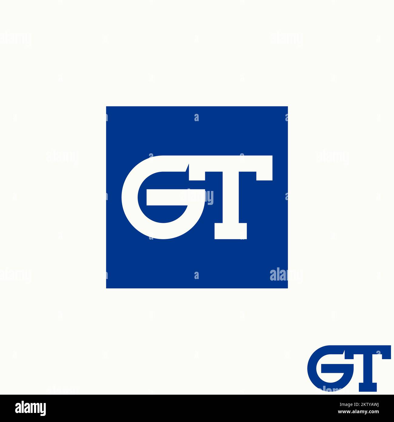 letter or word GT sans serif cut and merge connect font on right left ...