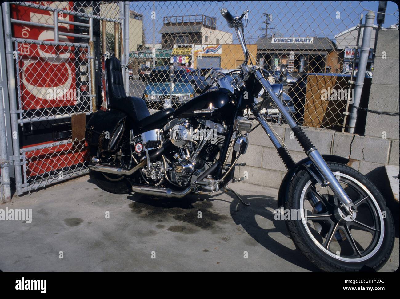 Harley davidson biker california hi-res stock photography and images ...