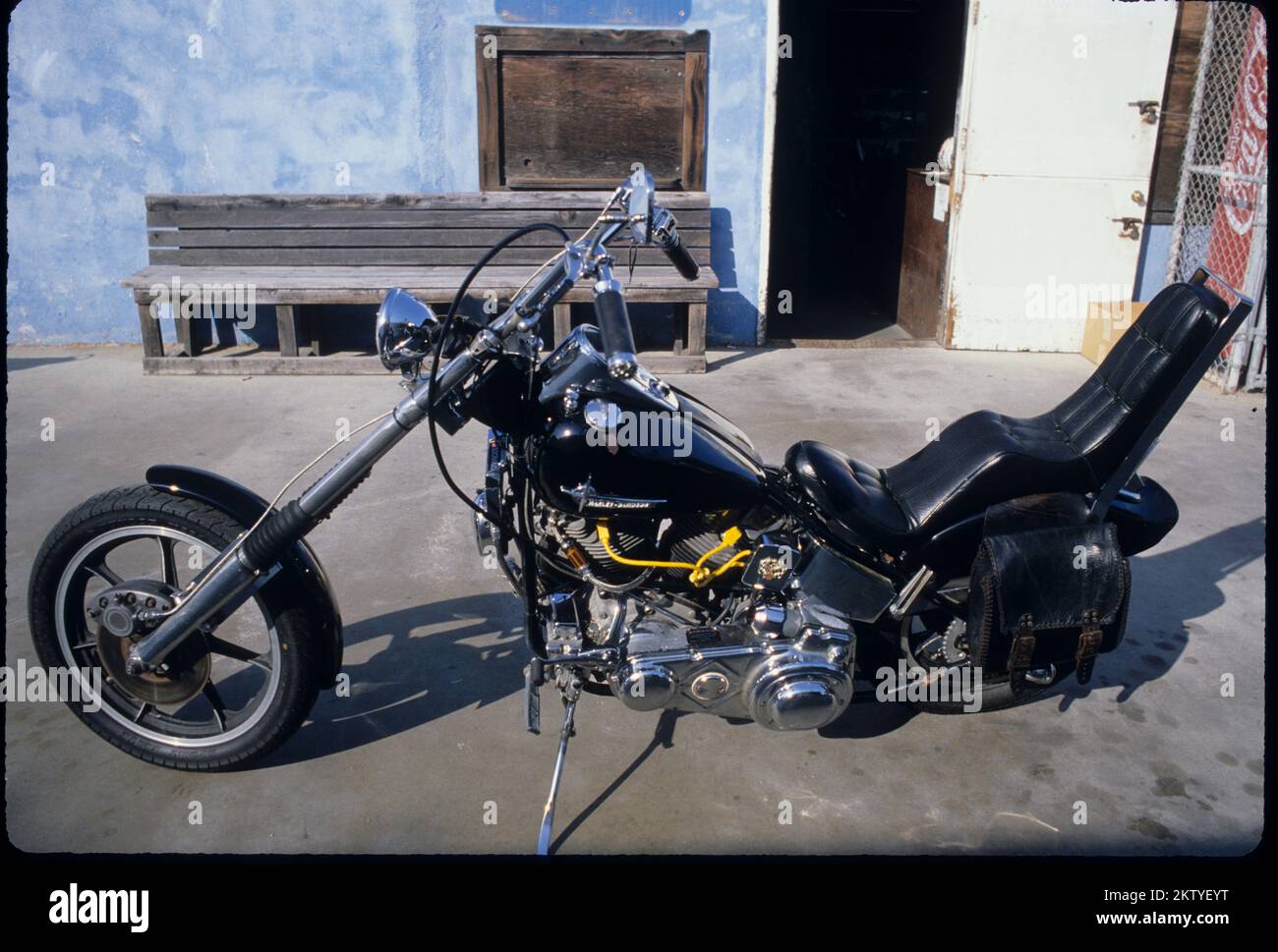 Harley davidson biker california hi-res stock photography and images ...