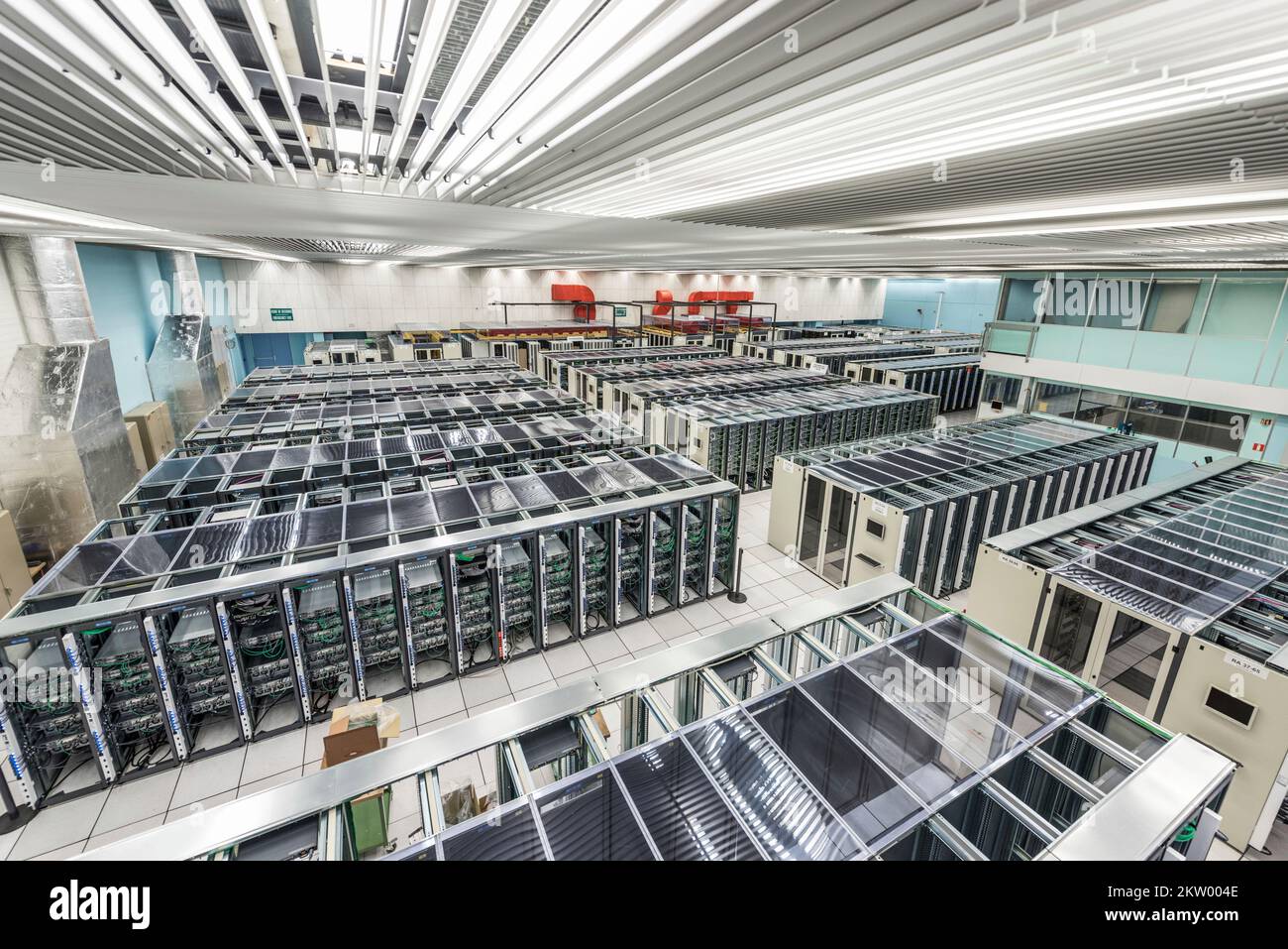 CERN data centre Stock Photo - Alamy