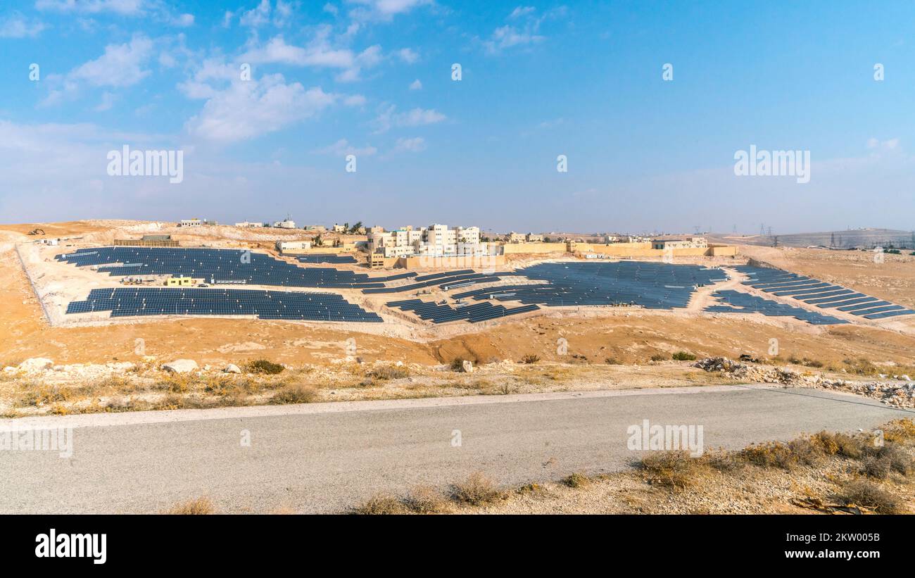 SESAME solar plant, Jordan Stock Photo - Alamy