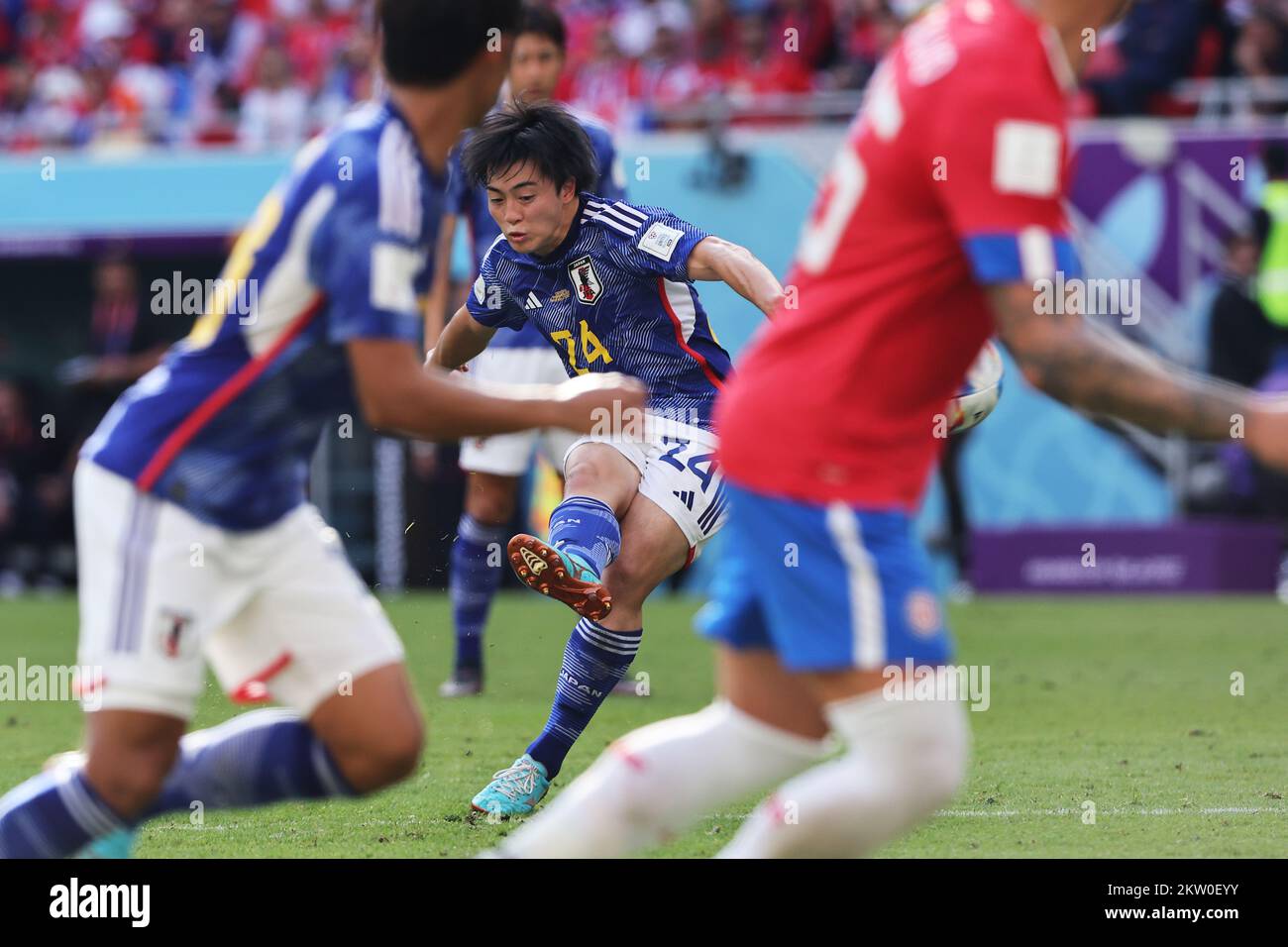 Al Rayyan, Qatar. 27th Nov, 2022. Yuki Soma (JPN) Football/Soccer ...