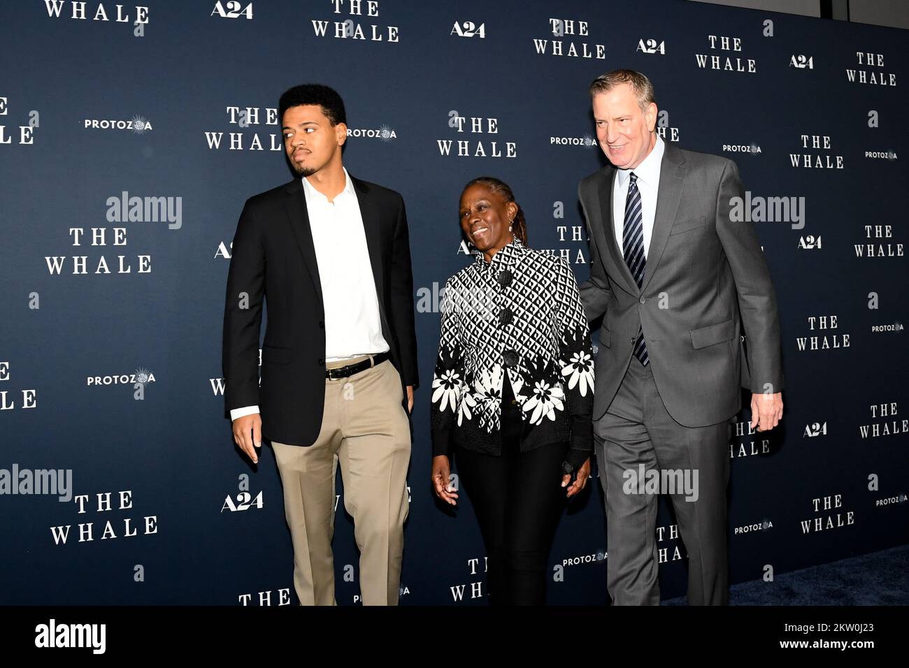 New York, NY, on November 29, 2022. Dante de Blasio, Chirlane McCray ...