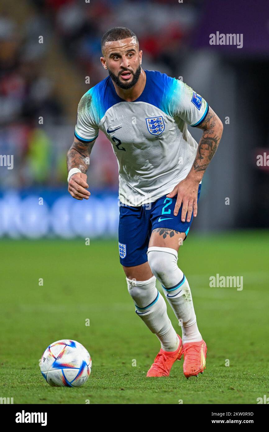 Kyle Walker of England during the FIFA World Cup Qatar 2022 Group B ...