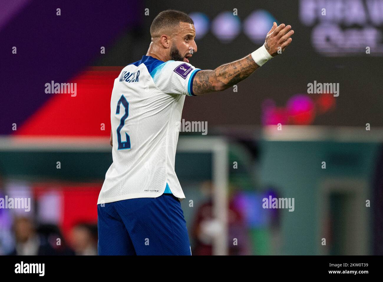 Kyle Walker of England during the FIFA World Cup Qatar 2022 Group B ...