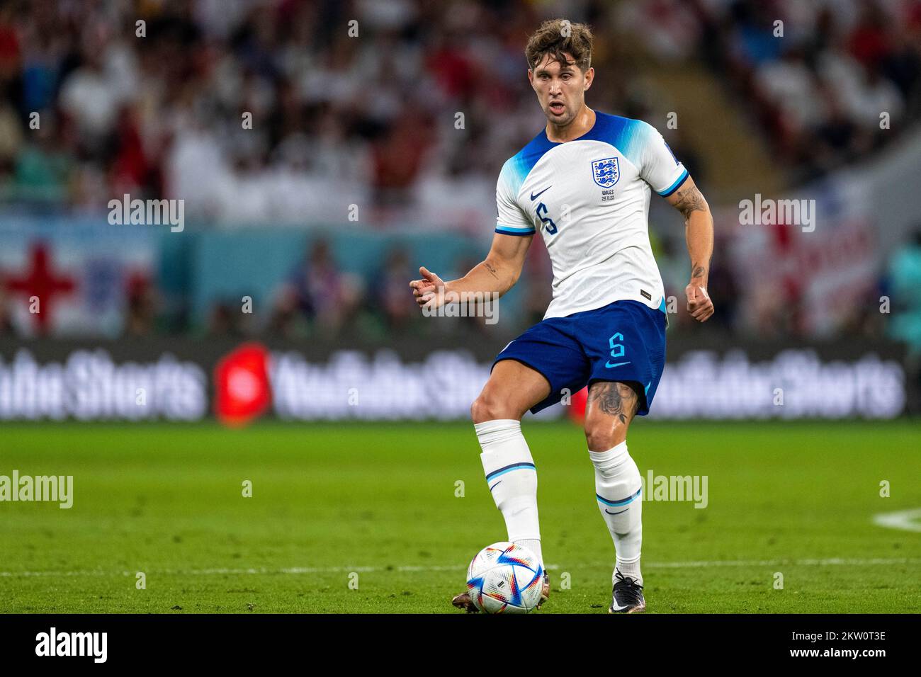 John Stones of England during the FIFA World Cup Qatar 2022 Group B ...