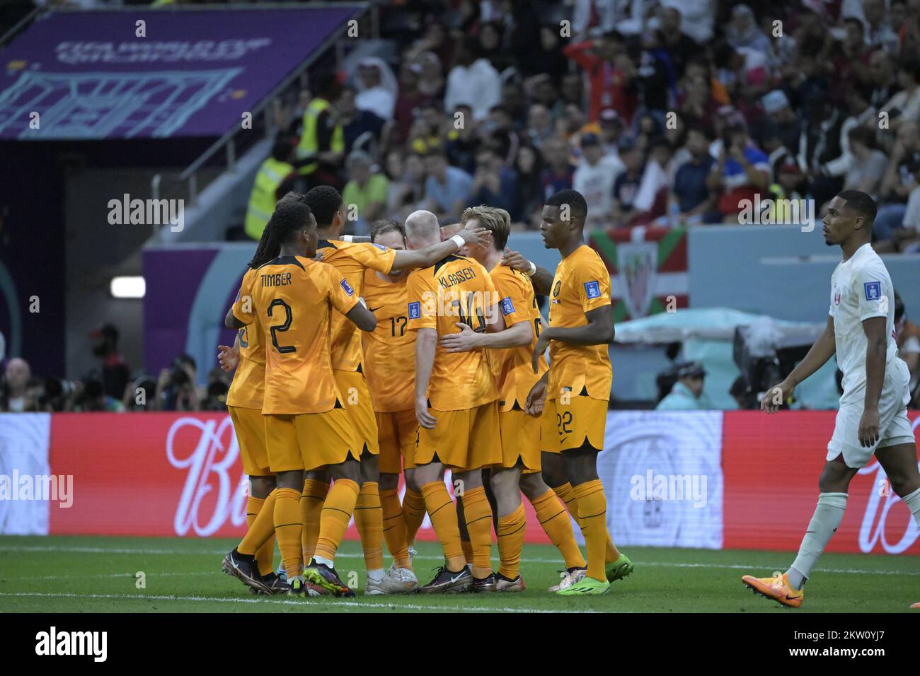 Doha-Qatar November 29, 2022, Football World Cup, match between ...
