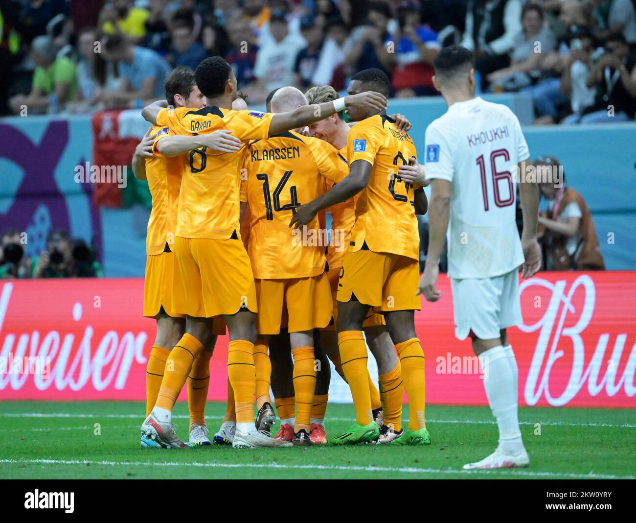 Doha-Qatar November 29, 2022, Football World Cup, match between ...