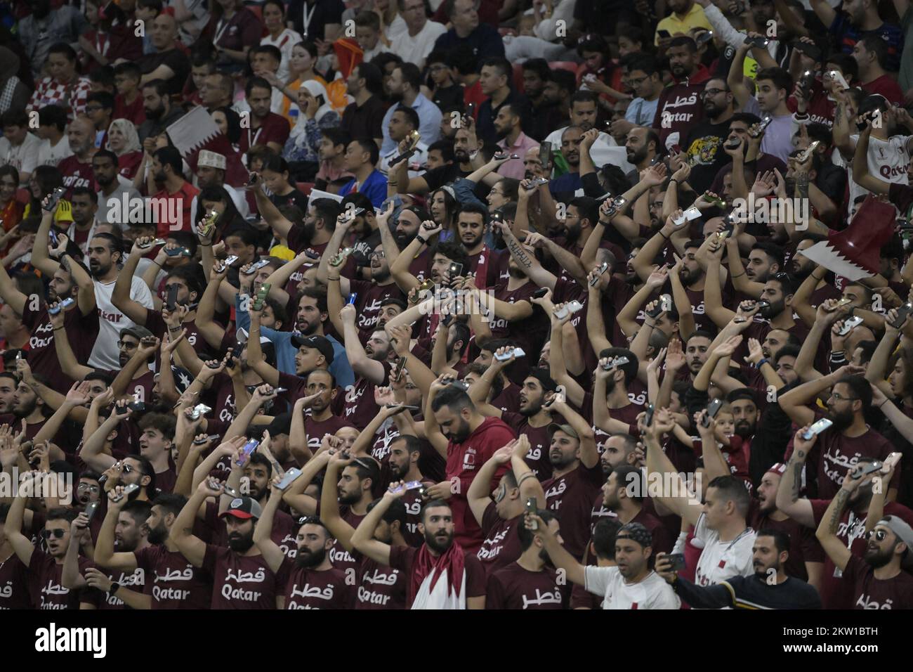 Doha-Qatar November 29, 2022, Football World Cup, match between United ...