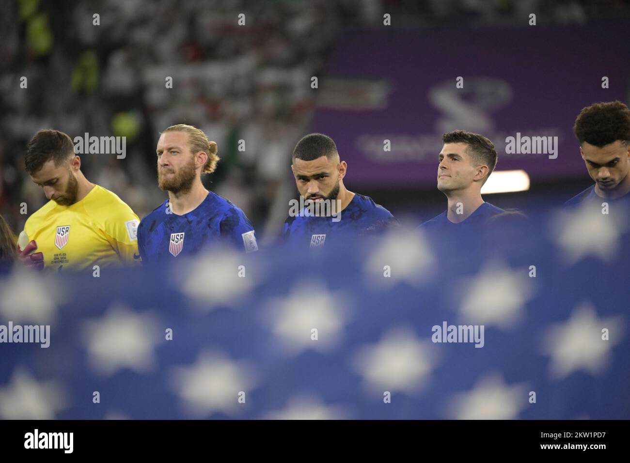 Doha-Qatar November 29, 2022, Football World Cup, match between United ...