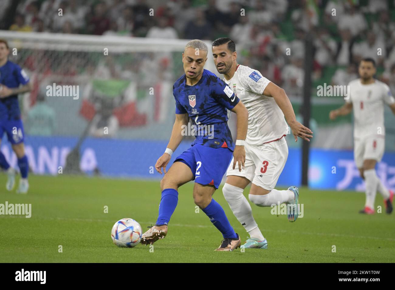 Doha-Qatar November 29, 2022, Football World Cup, match between United ...