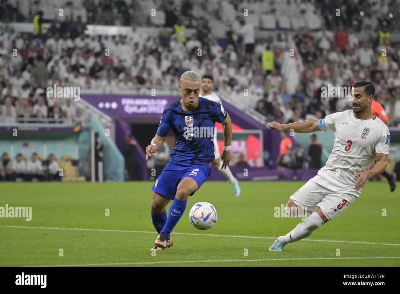 Doha-Qatar November 29, 2022, Football World Cup, match between United ...