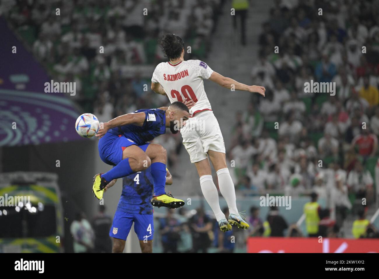 Doha-Qatar November 29, 2022, Football World Cup, match between United ...