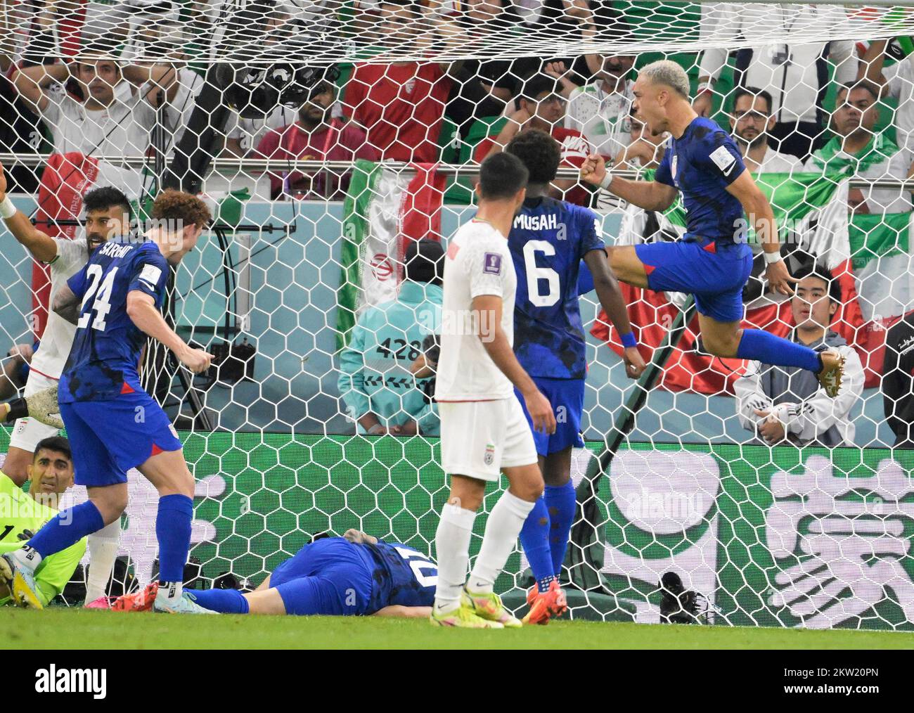 Doha-Qatar November 29, 2022, Football World Cup, match between United ...