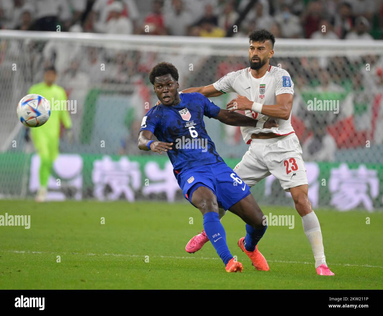 Doha-Qatar November 29, 2022, Football World Cup, match between United ...