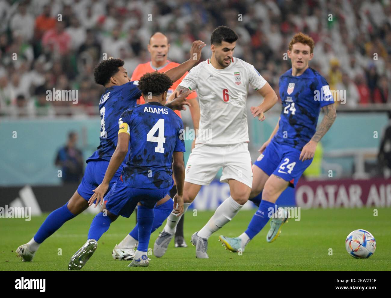 Doha-Qatar November 29, 2022, Football World Cup, match between United ...