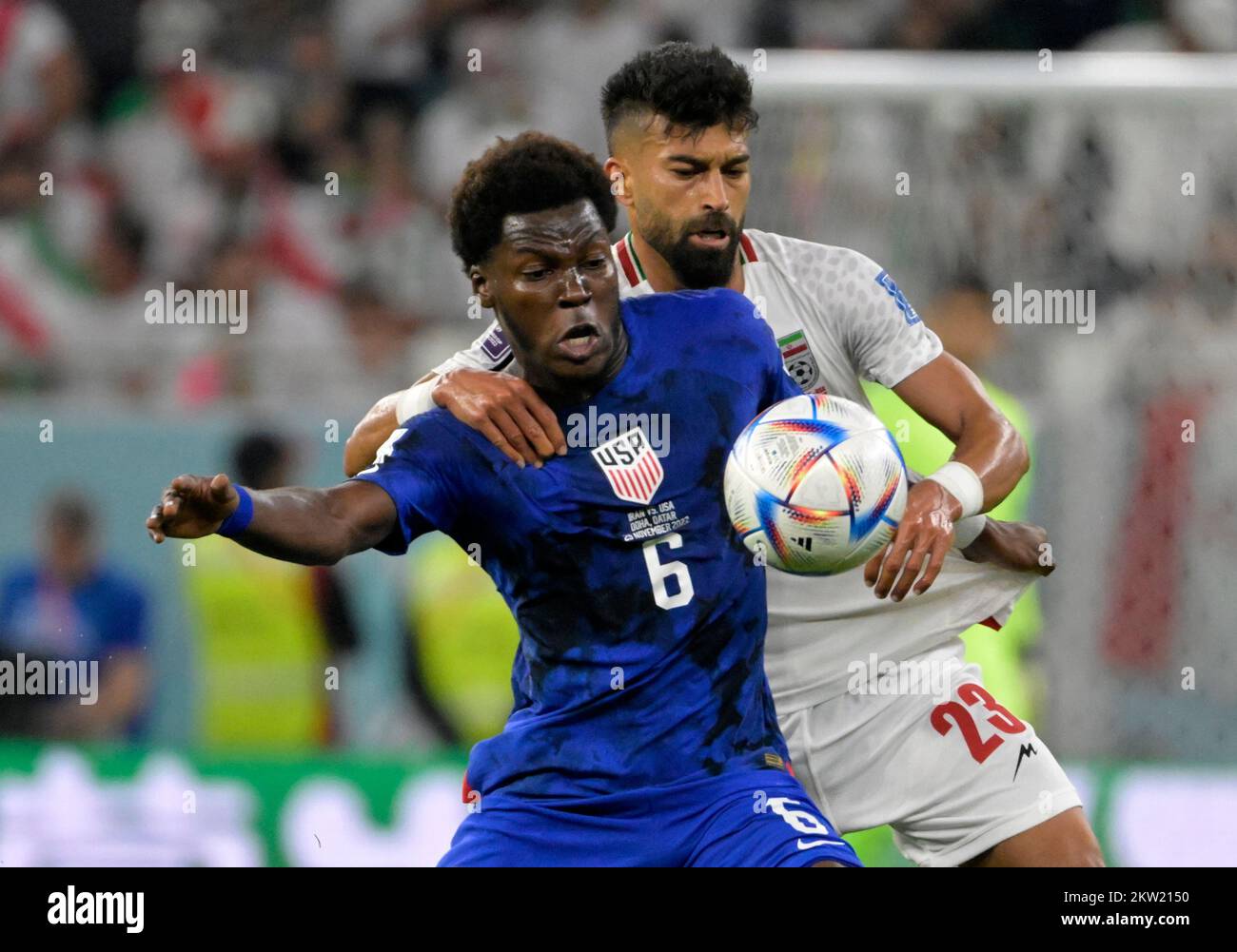 Doha-Qatar November 29, 2022, Football World Cup, match between United ...