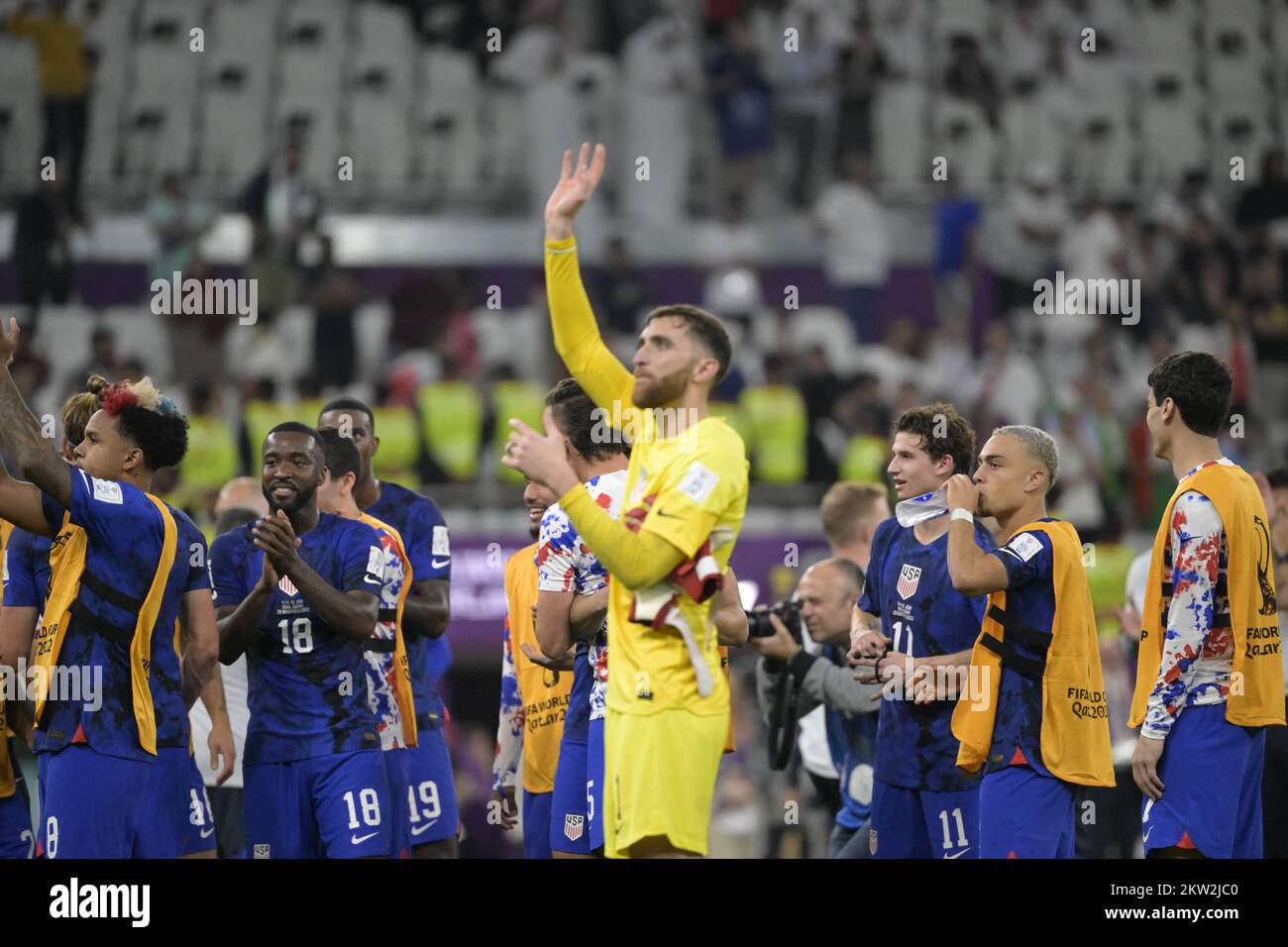 Doha-Qatar November 29, 2022, Football World Cup, match between United ...