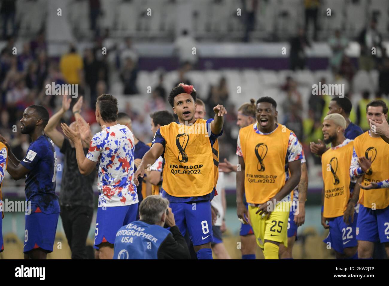 Doha-Qatar November 29, 2022, Football World Cup, match between United ...