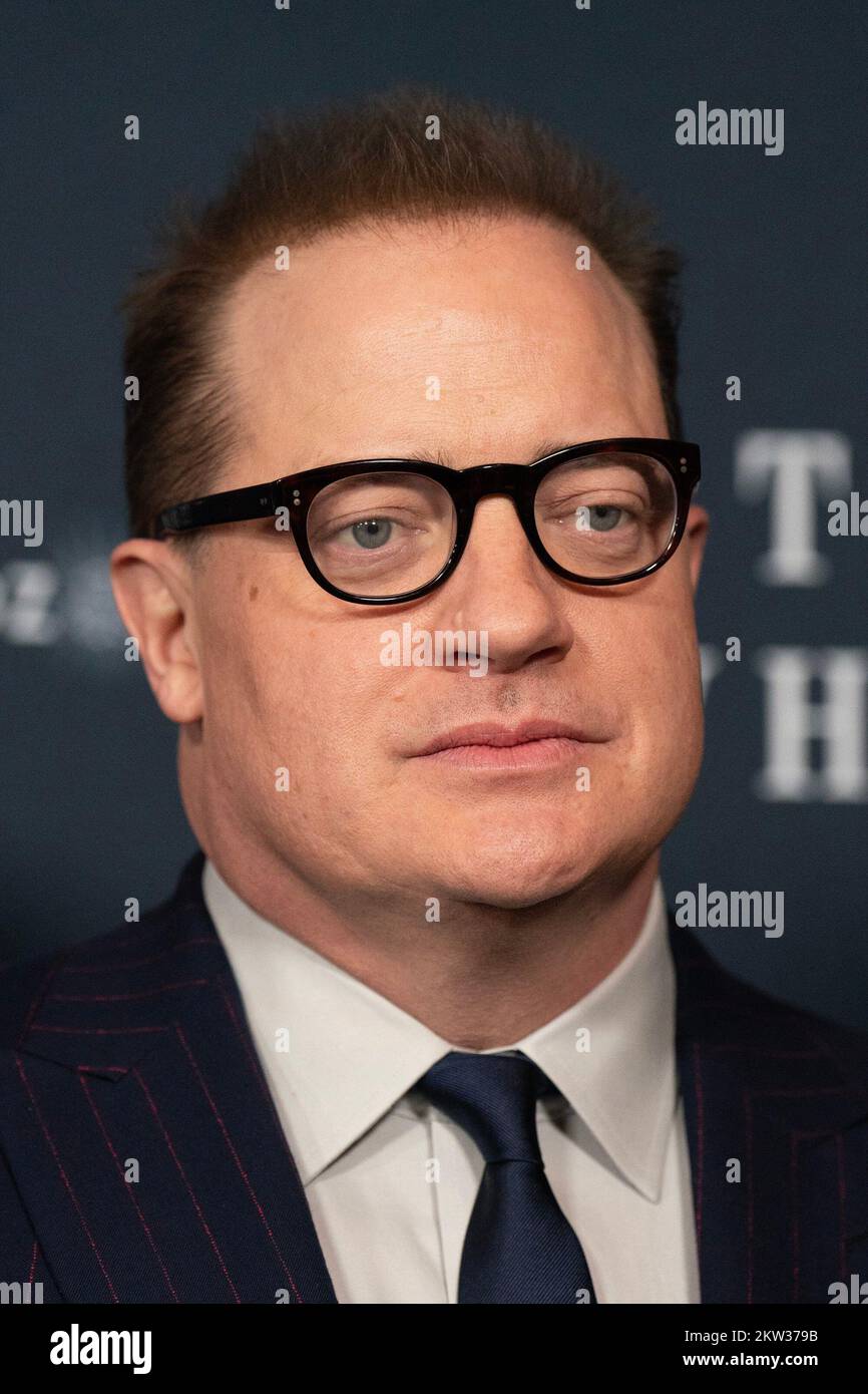 New York, NY, USA. 29th Nov, 2022. Brendan Fraser at arrivals for THE ...