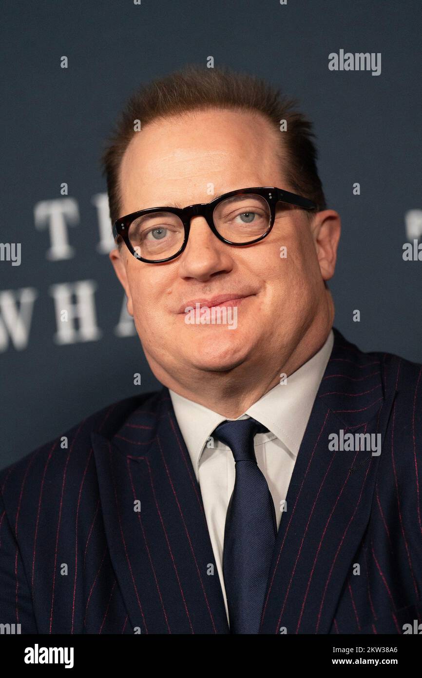 New York, NY, USA. 29th Nov, 2022. Brendan Fraser at arrivals for THE ...