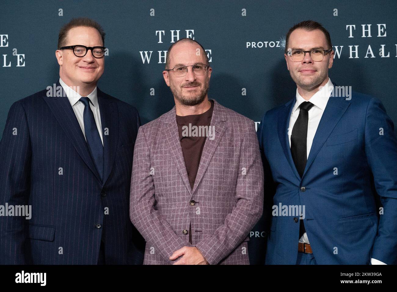 New York, NY, USA. 29th Nov, 2022. Brendan Fraser, Darren Aronofsky ...