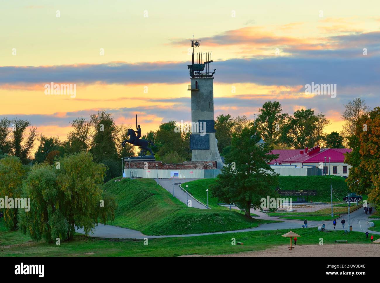 Veliky Novgorod, Russia, 09.26.2022. Monuments of the old city ...