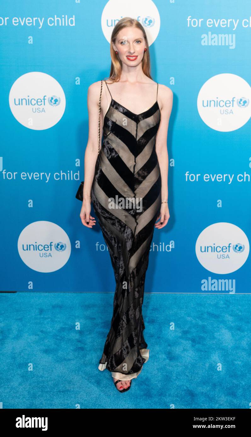Chloe Green-Vamos attends the 2022 UNICEF Gala at The Glasshouse in New ...