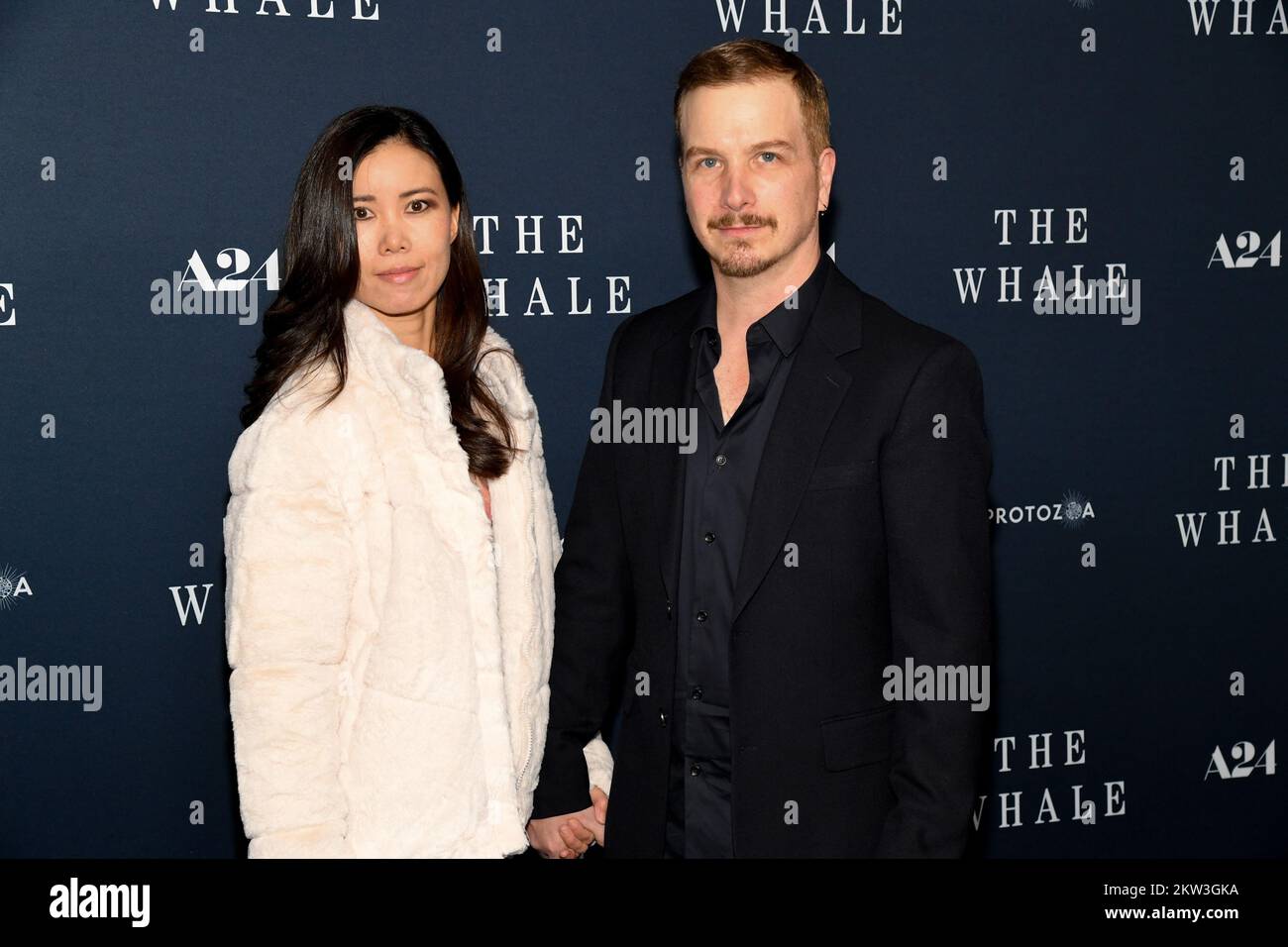 New York, USA. 29th Nov, 2022. Kathy Tse and Adrien Morot attend 'The ...