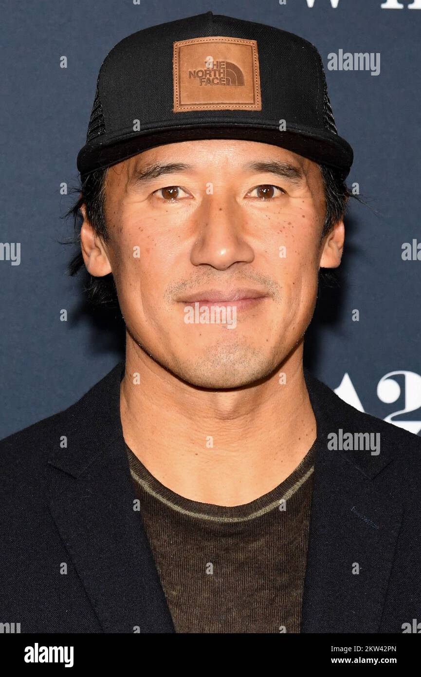 New York, NY, on November 29, 2022. Jimmy Chin attends 'The Whale ...