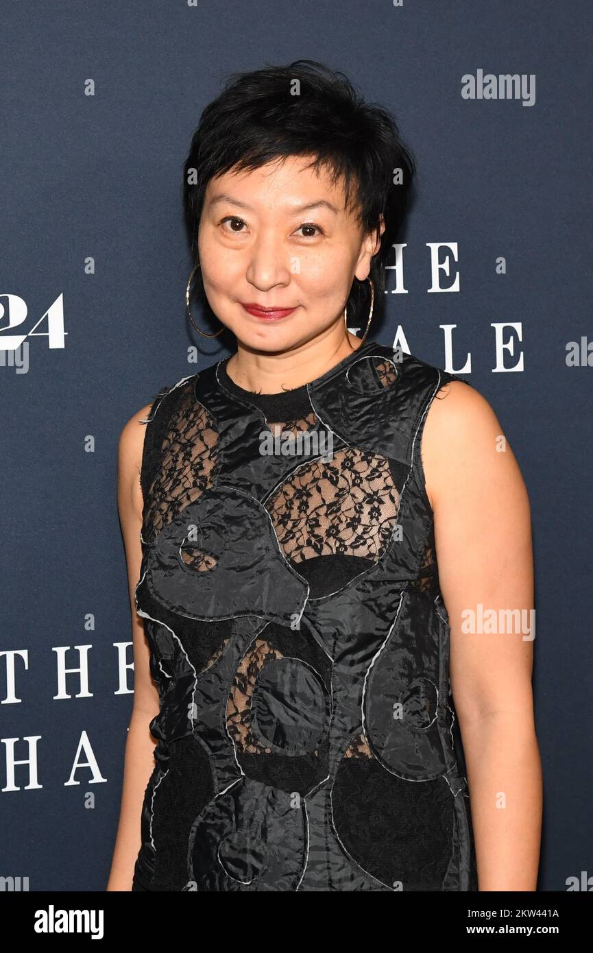 New York, NY, on November 29, 2022. Cathy Park Hong attends 'The Whale ...