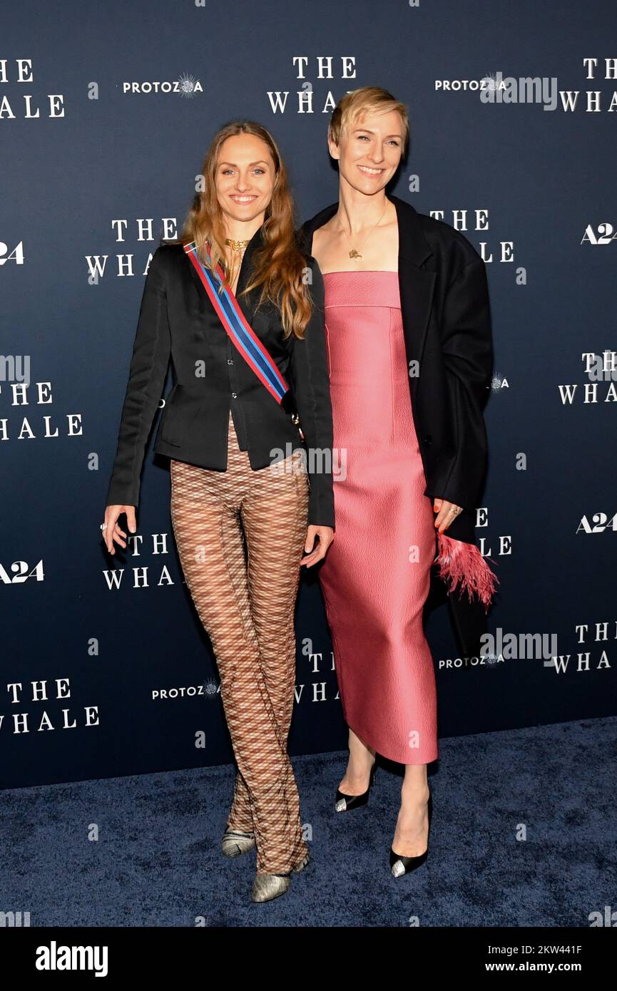 New York, NY, on November 29, 2022. Maria Kreyn and Mickey Sumner ...