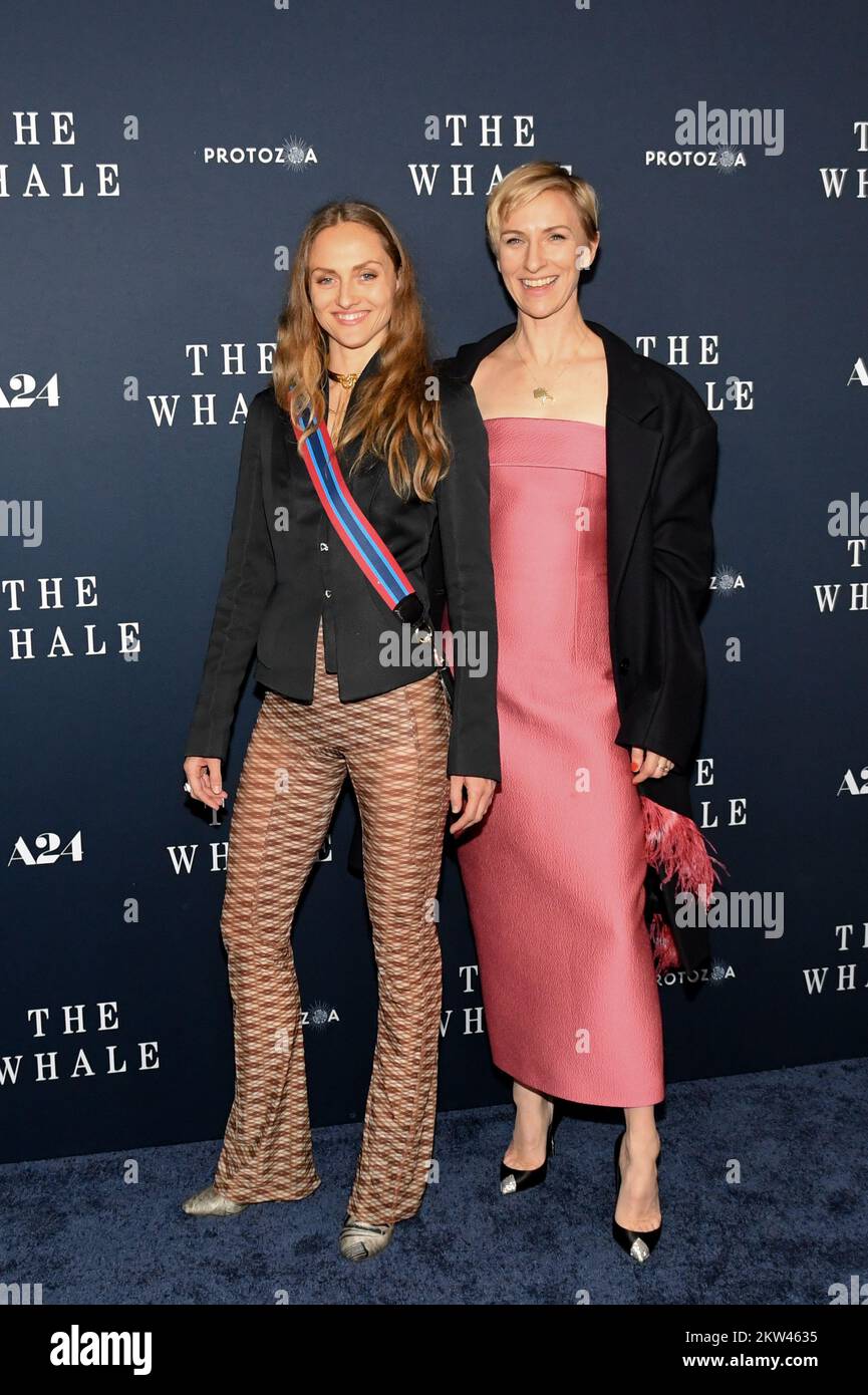 New York, NY, on November 29, 2022. Maria Kreyn and Mickey Sumner ...