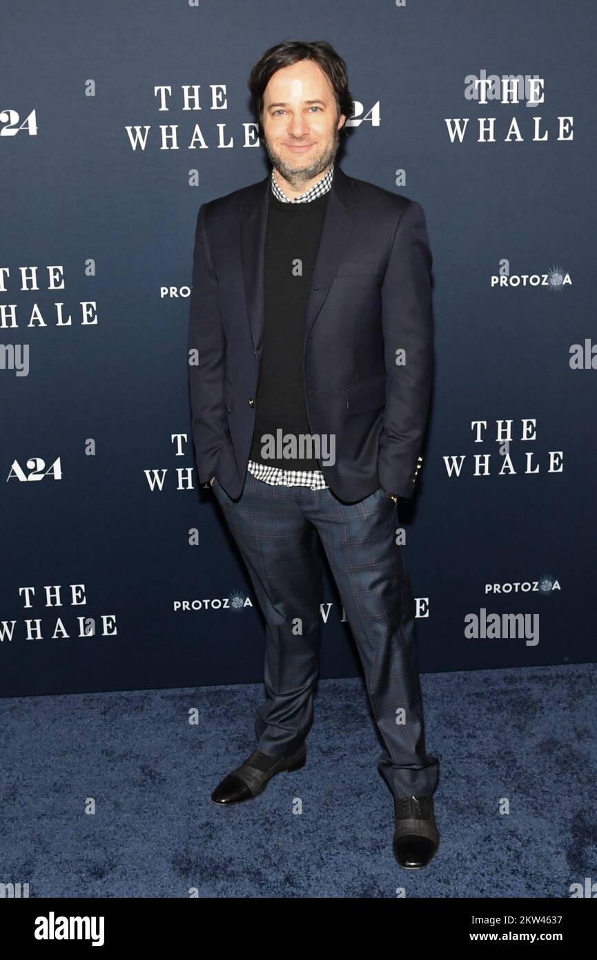 New York, NY, on November 29, 2022. Danny Strong attends 'The Whale ...