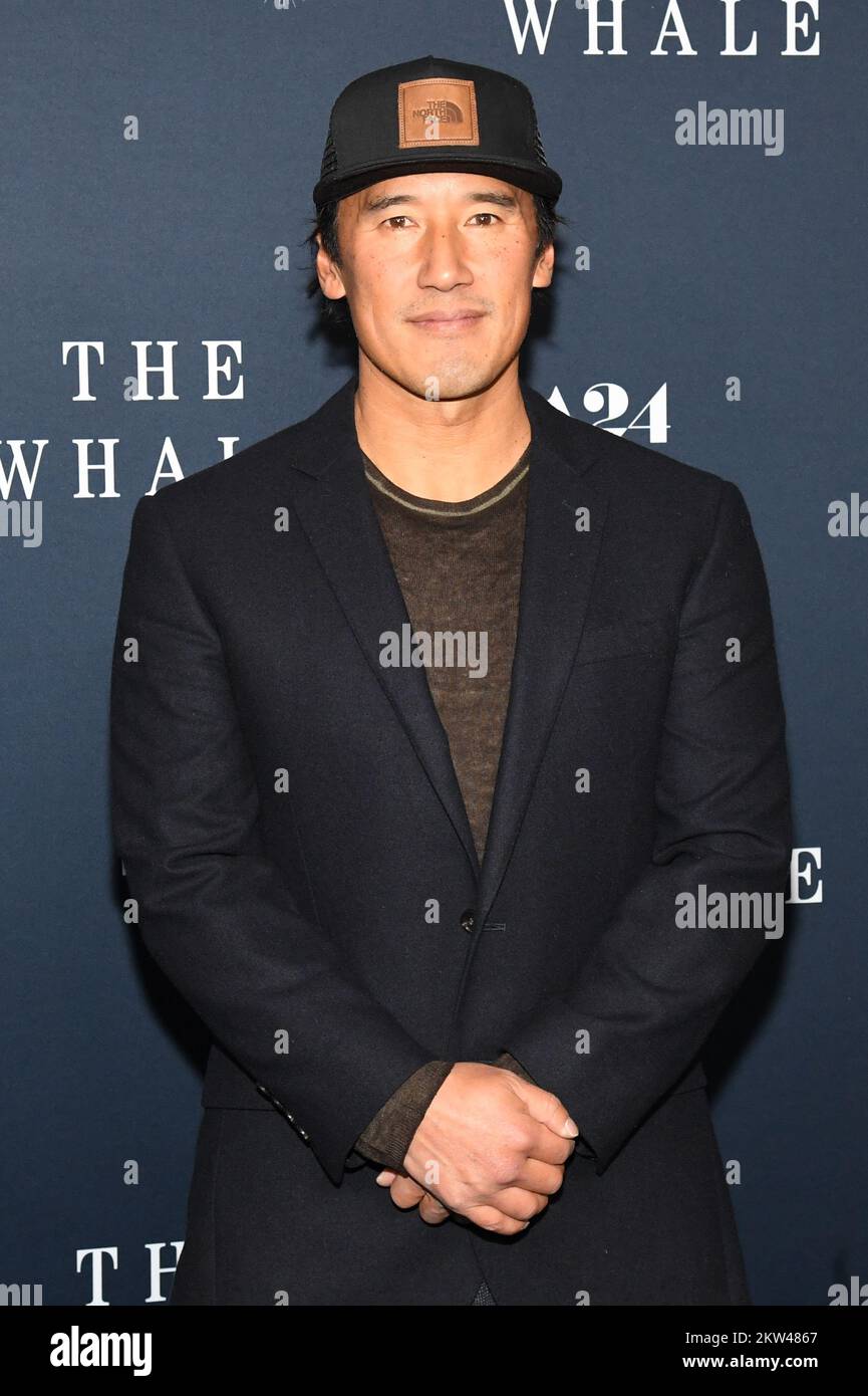 New York, USA. 29th Nov, 2022. Jimmy Chin attends 'The Whale' premiere ...